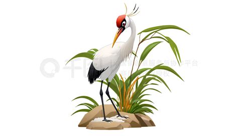 白露ai数字艺术 卡通白露丹顶鹤仙鹤白鹭芦苇的插画 Ai平面元素免费下载png格式4032像素编号70977832 千图网