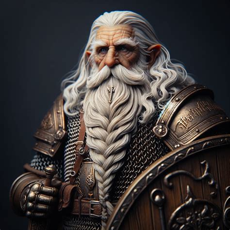 Old Dwarf Cleric By Skyedigitaltales On Deviantart