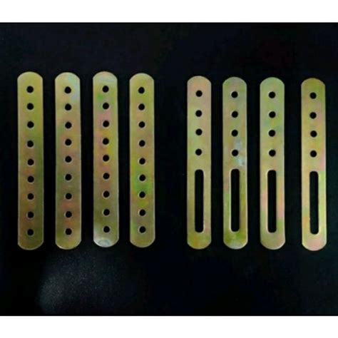 Aux Fan Condenser Bracket 9holes And Sliding Bracket For Car Aircon