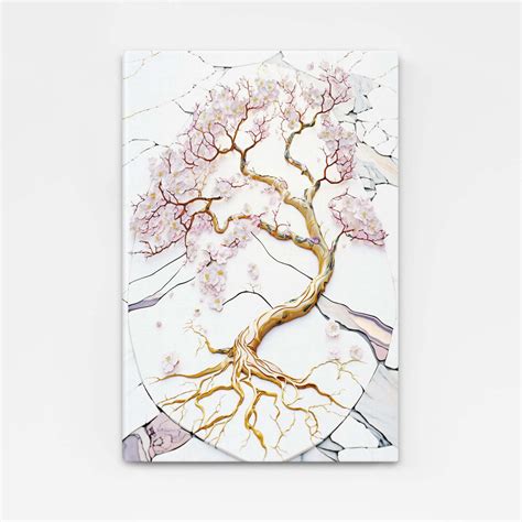 Tableau Cerisier Japonais En Fleur Tableaudecomoderne®