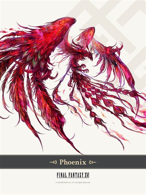 Final Fantasy Xvi Phoenix Wallpaper Cat With Monocle