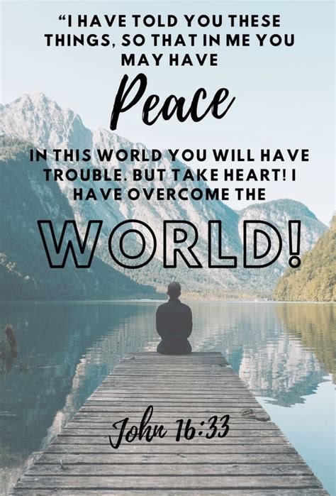 Bible Verse The Peace Of God