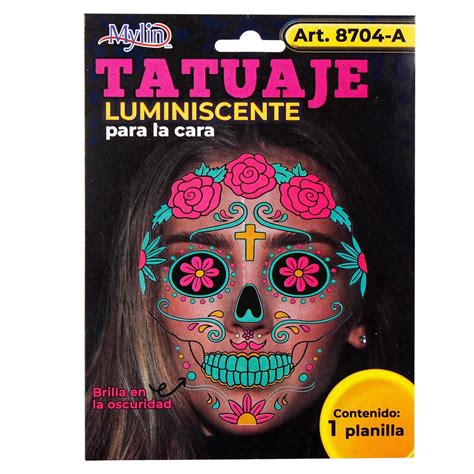 Tatuaje Luminiscente Para Cara Fantasias Miguel Fantasías Miguel
