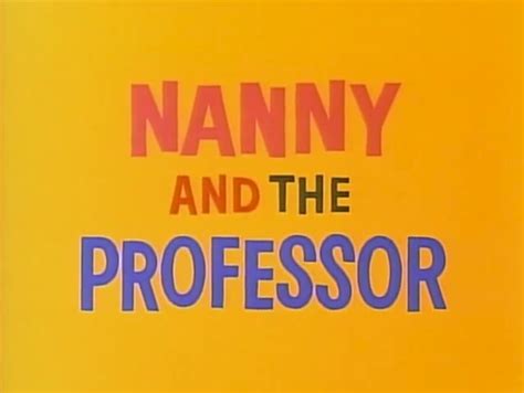 Nanny And The Professor Complete Series — Network 33