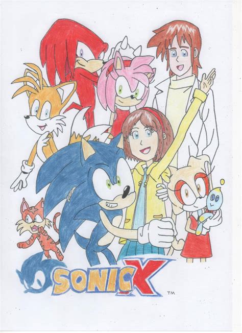 Sonic X Poster 20th Anniversary By Gold Ring 951 On Deviantart