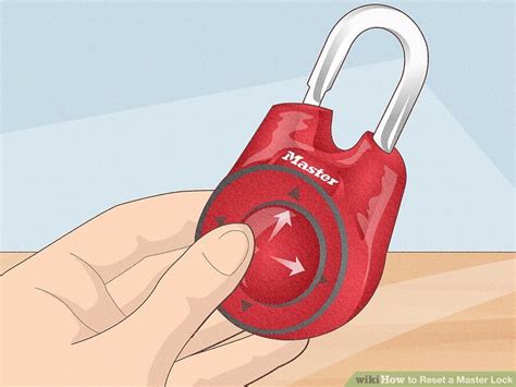 4 Ways To Reset A Master Lock Wikihow