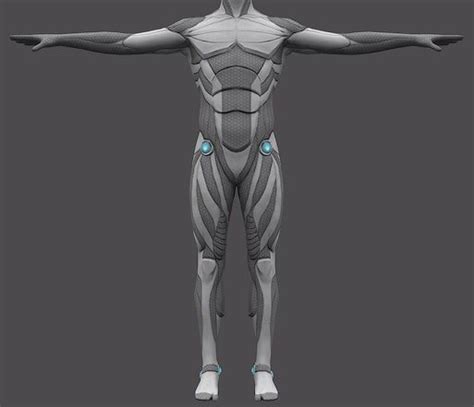 Prototype Body Sketches The Originals Humanoid Sketch