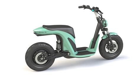 Electric Scooter Design Electric Moped Design On Behance