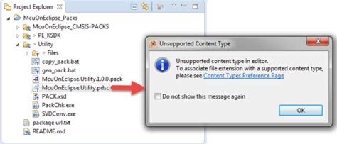 Xml Editor And Checker For Cmsis Pack In Eclipse Mcu On Eclipse