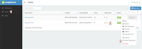 View And Manage Your Responses Snapforms Resources And Faqs