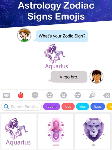 Emoji Signs Zodiac