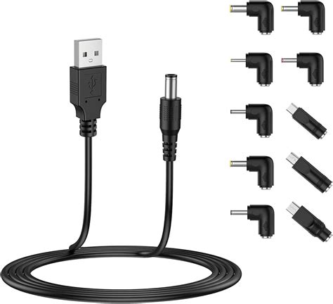 Dc 55mm X 21mm To Usb Adapter 90 Degree Right Angle Dc