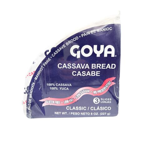 Goya Cassava Bread 8oz Dominican Grocery And Deli