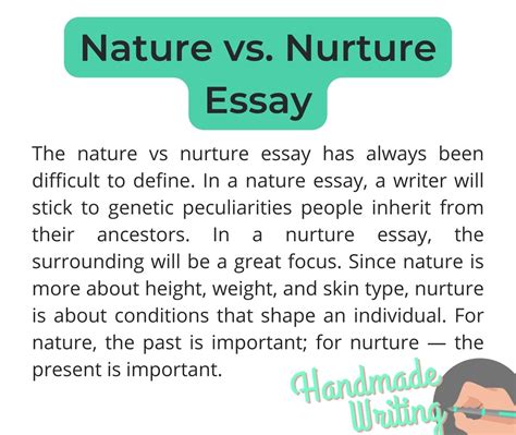 Nurture Vs Nature