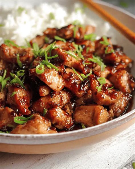 Food Court Bourbon Chicken