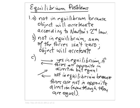 Equilibriumproblems Ppt