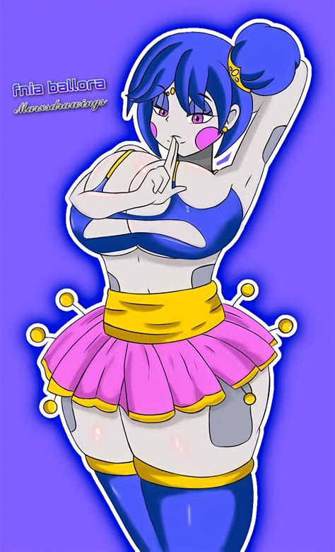Fnia Ballora By Marxsdrawings On Deviantart