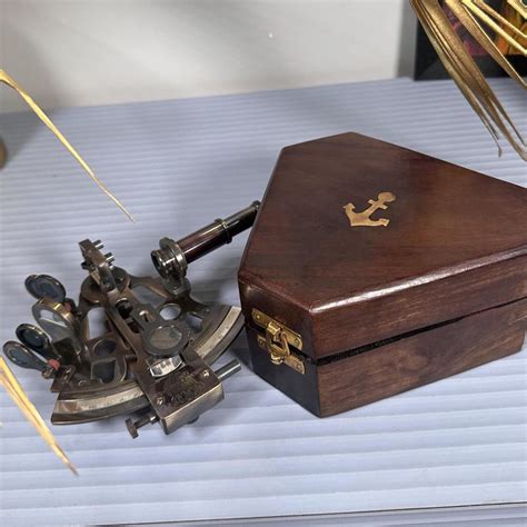 Antique Sextant Etsy