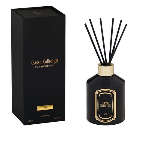 Oud Reed Diffuser Scented Candles And Mikados Vila Hermanos