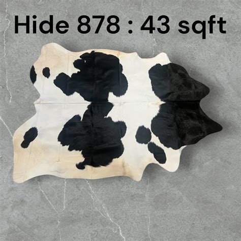 Natural Hair On Cow Hide This Hide Is Perfect For Wall Hanging Leat