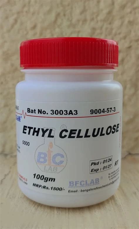 100gm Ethyl Cellulose Powder At ₹ 899kg Ec In Bengaluru Id