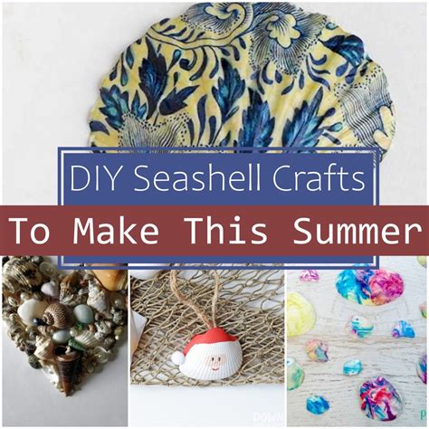 40 Diy Seashell Crafts To Make This Summer Diy Crafts