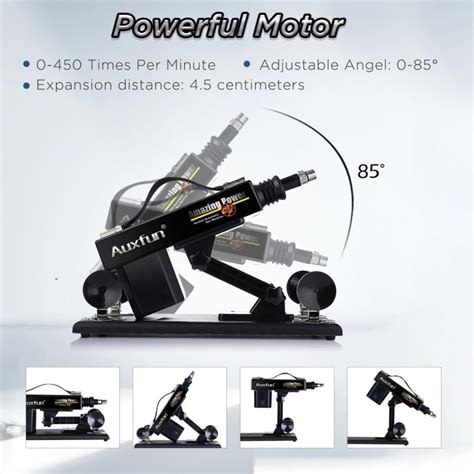 Auxfun Automatic Sex Machine With Bluetooth App Control 3xlr Connector With Dildo And Suction