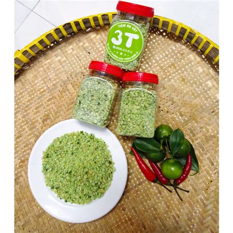 Muối ớt Sim Xanh Gốc Tây Ninh Cay Vừa Thơm Ngon Hủ 100gr Shopee Việt Nam