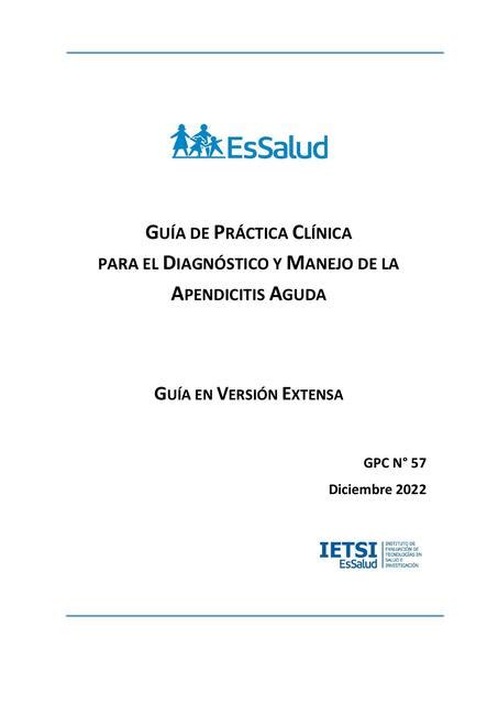 Gpc Apendicitis Version Extensa Jaime Garcia Udocz