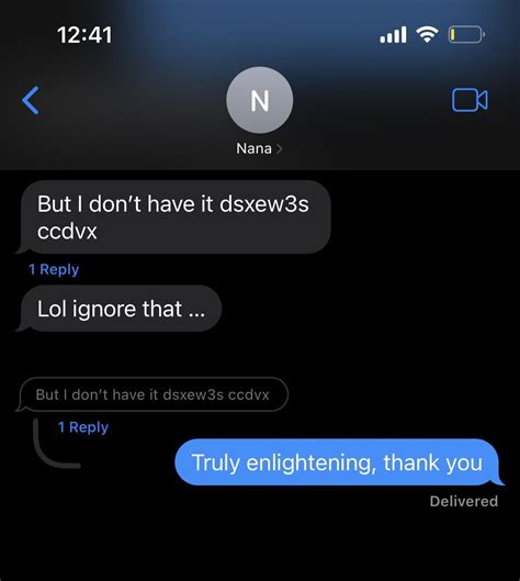 Random Text From My Grandmother At Almost 1am R Ihadastroke
