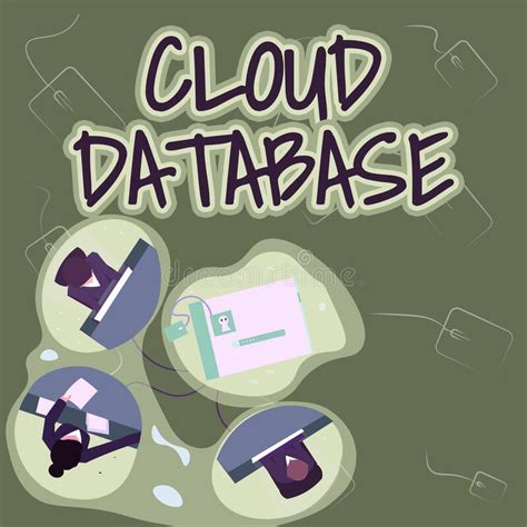 Inspiration Showing Sign Cloud Database Business Approach Optimized Or