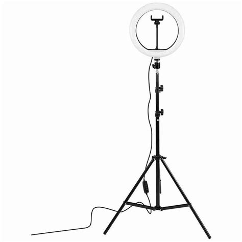 Ring Light Fill Light 10 Polegadas Com Tripé Mp