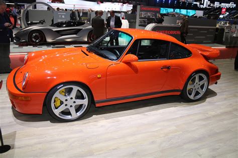 Ruf Scr 42 Au Salon De Genève 2018 Orange Mécanique
