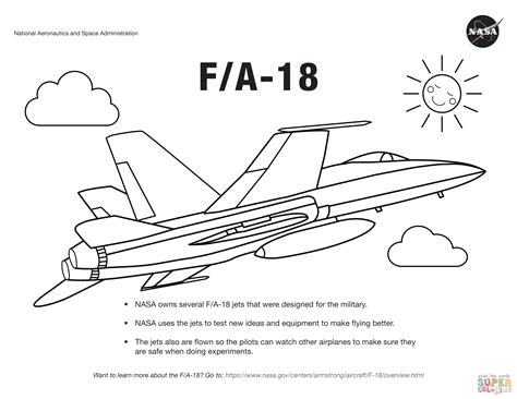 F 18 Drawing