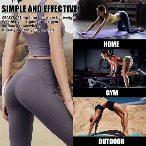 Dropship Hip Thrust Belt For Dumbbells Kettlebells Booty Belt For Hip