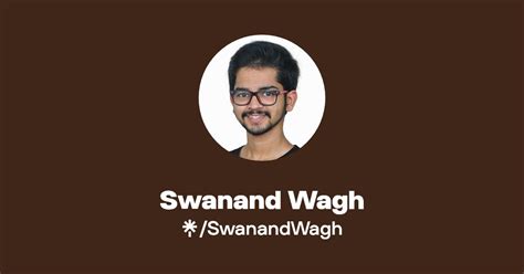 Swanand Wagh Twitter Facebook Linktree