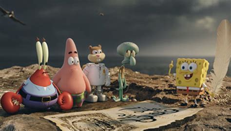 Spongebob Movie Patrick Flying