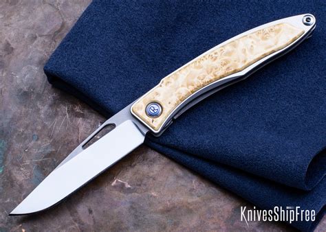 Chris Reeve Knives Mnandi Box Elder Cr18ck005