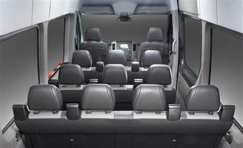 12 Passenger Mercedes Sprinter Interior