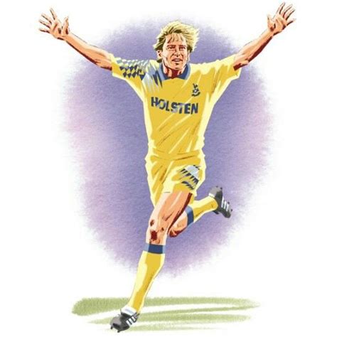 Jurgen Klinsmann Of Tottenham Hotspur Wallpaper Tottenham Hotspur Fc