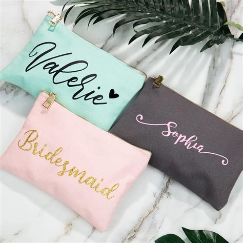 Personalized Makeup Bags Personalised Make Up Bag Wattle Lane