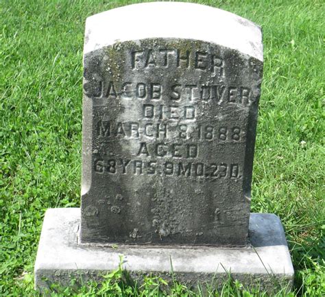 Jacob Stover 1819 1888 Find A Grave Memorial