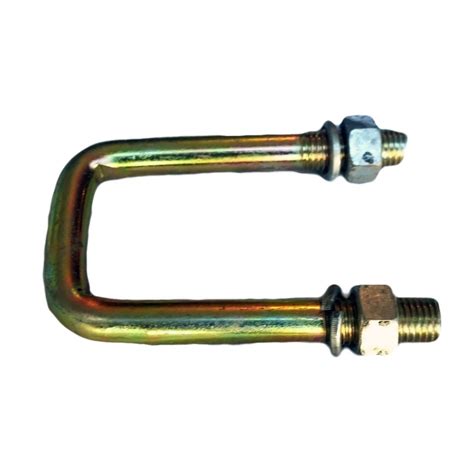 Скоба П образная Стремянка М16 85х125 с гайками на стойку плуга АСП УФА