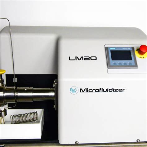 Microfluidics M110 P Microfluidizer Year 2021 With Diamond