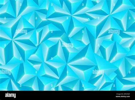 Textured Light Blue Polygon Background Can Be Used For Background