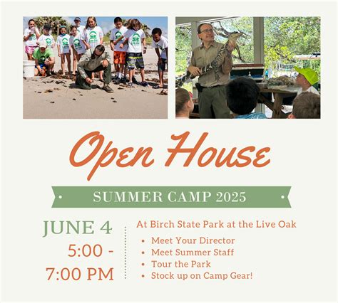 Camp Live Oaks 2025 Summer Camp Open House Camp Live Oak