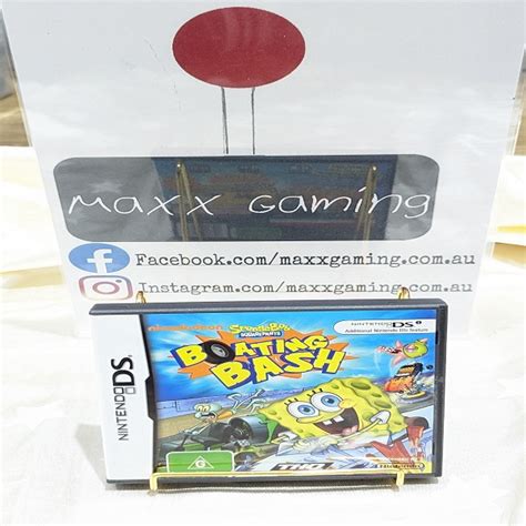 Spongebob Squarepants Boating Bash Nintendo Ds Retro Video Games Store Melbourne Australia