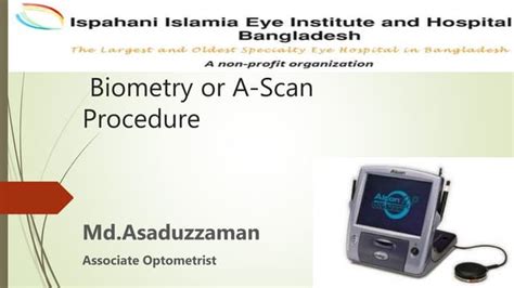 Biometry Procedure Ppt