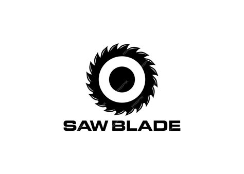 Premium Vector Minimal And Professional Saw Blade Logo Design