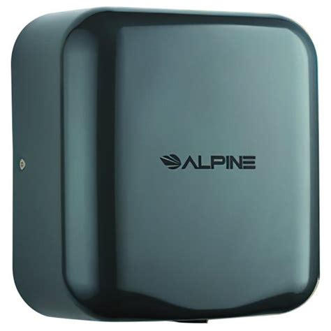 Alpine Industries Hemlock Automatic High Speed Hand Dryer Gray 120v